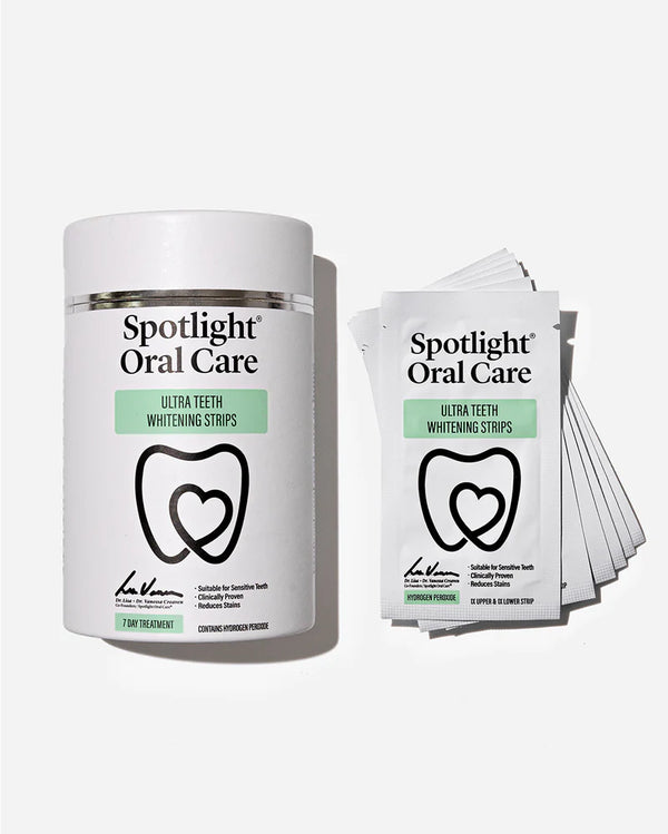 Spotlight Oral Care Ultra Teeth Whitening Strips - 7 Day Treatment ...