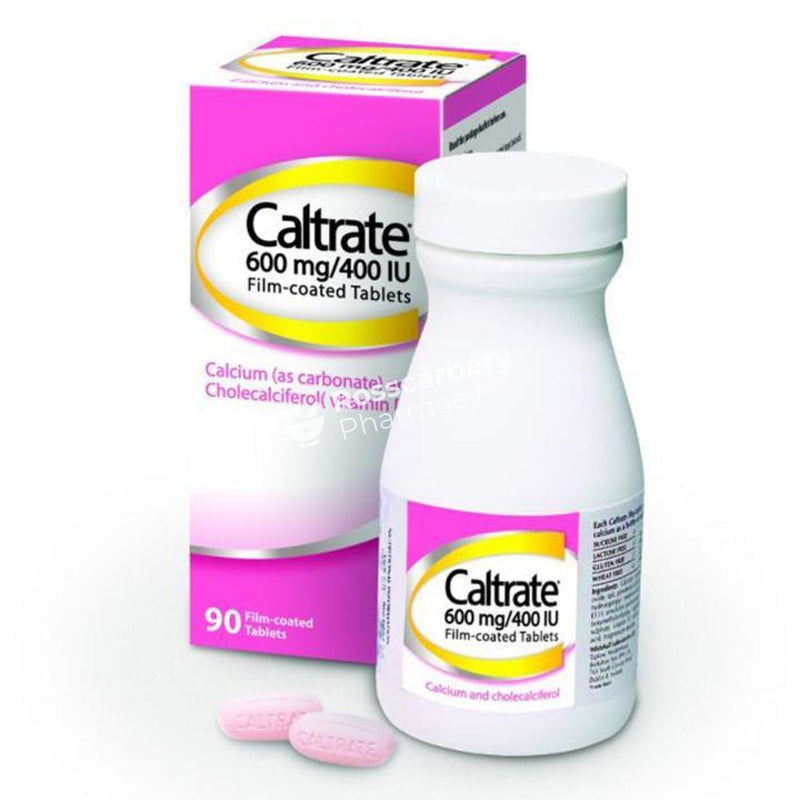 Caltrate 600mg/400IU Film-Coated Tablets - Rosscarbery Pharmacy